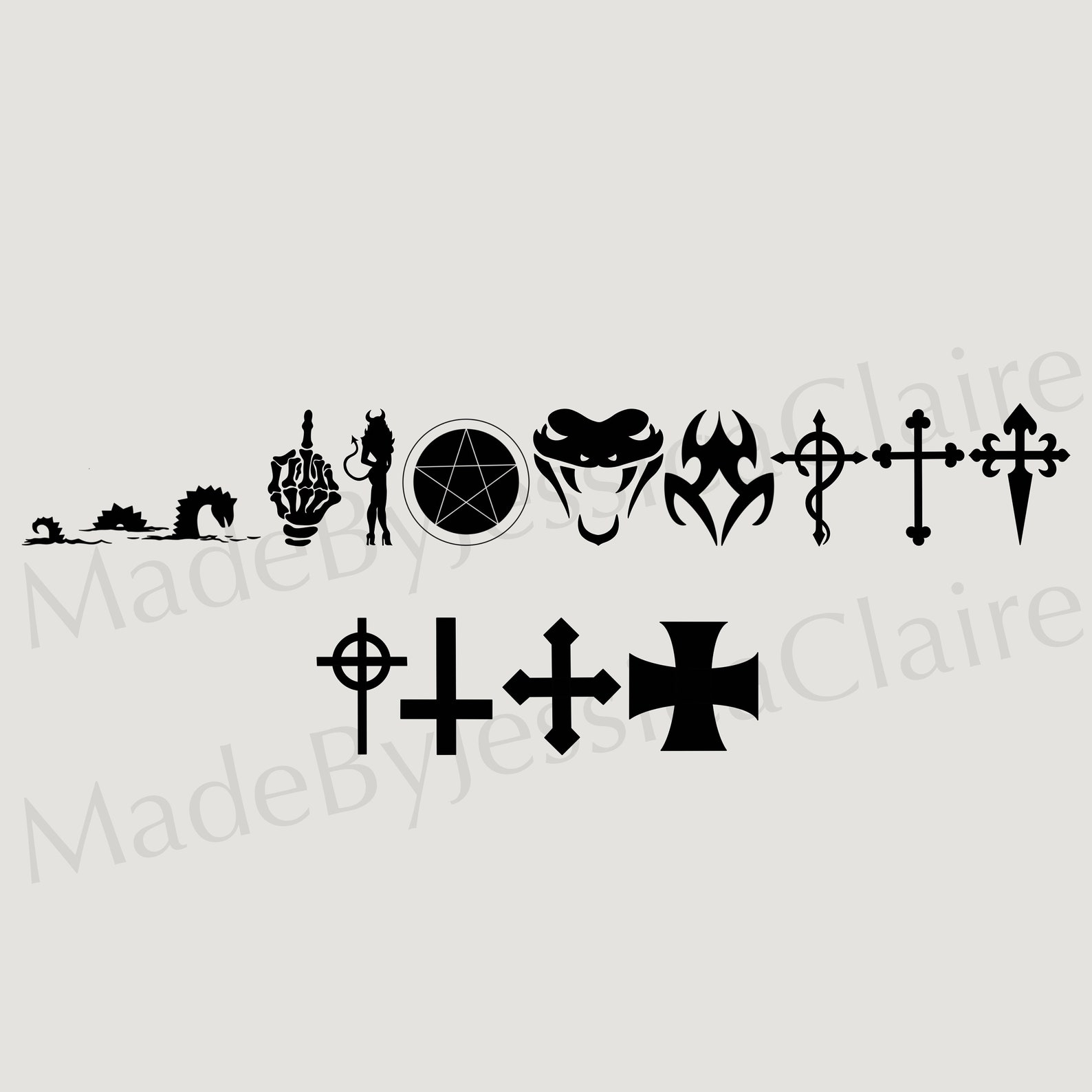 Procreate Tattoos Procreate Tattoo Brushset Tattoo Stencil - Etsy Canada
