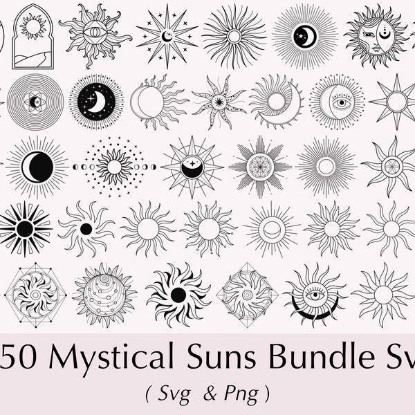 Sun Svg - Etsy