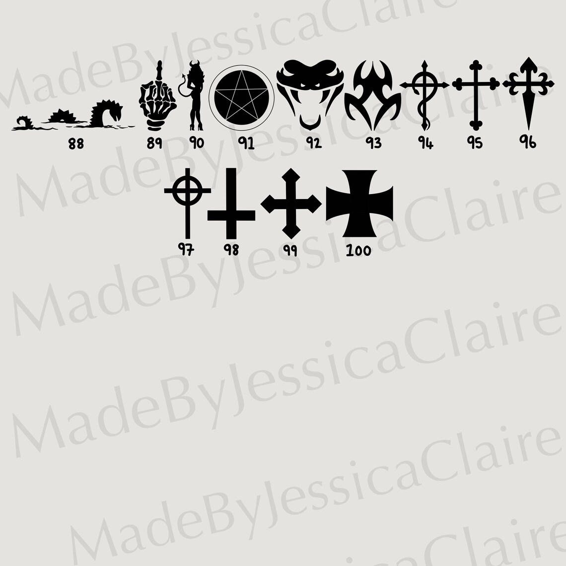Tattoo SVG Tattoos SVG Doodles SVG Tattoo Cut File - Etsy UK