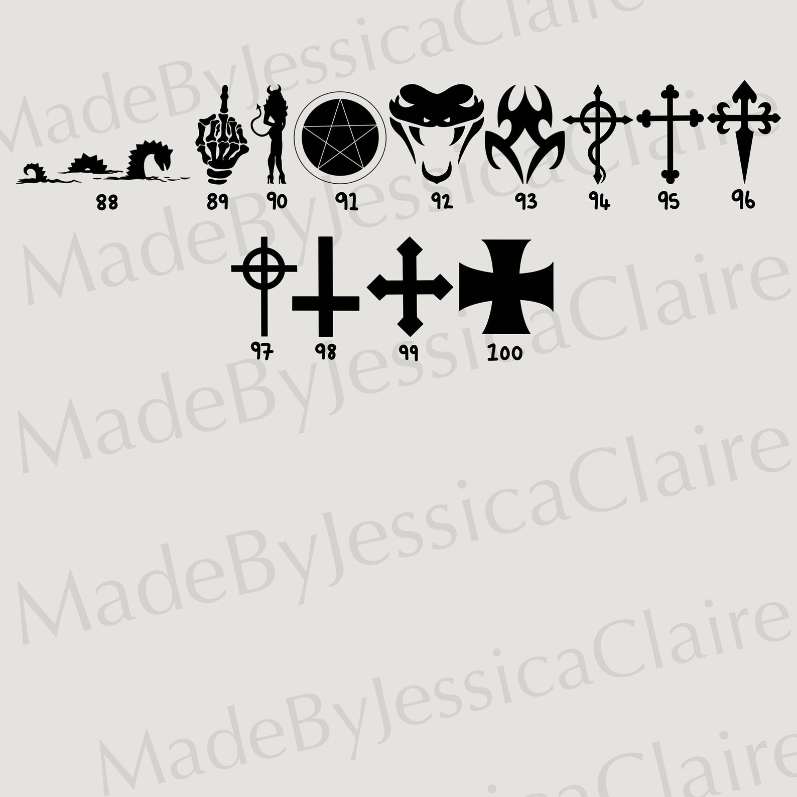 Tattoo SVG Tattoos SVG Doodles SVG Tattoo Cut File - Etsy UK