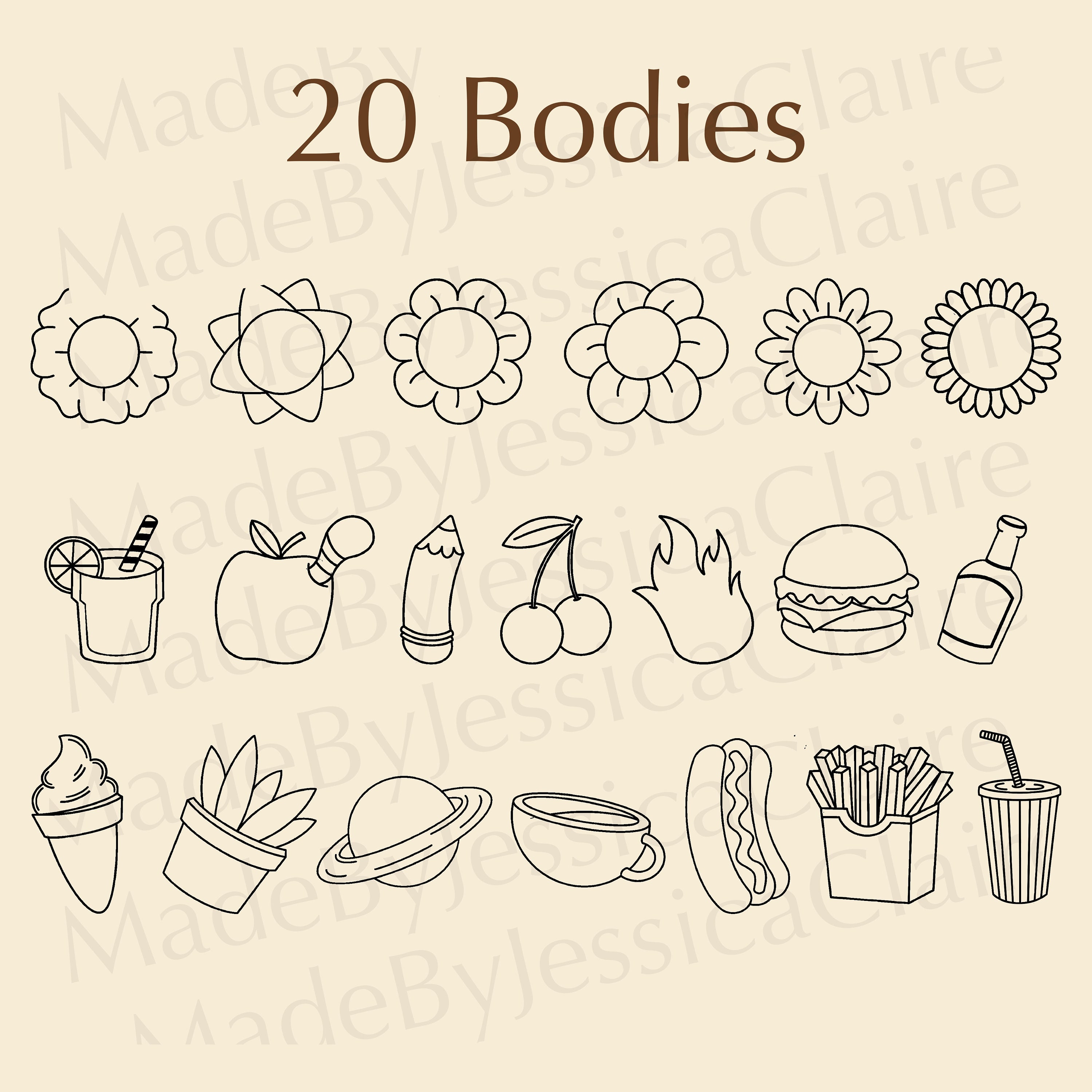 Retro Character Creator SVG Cartoon SVG Mascot Retro - Etsy