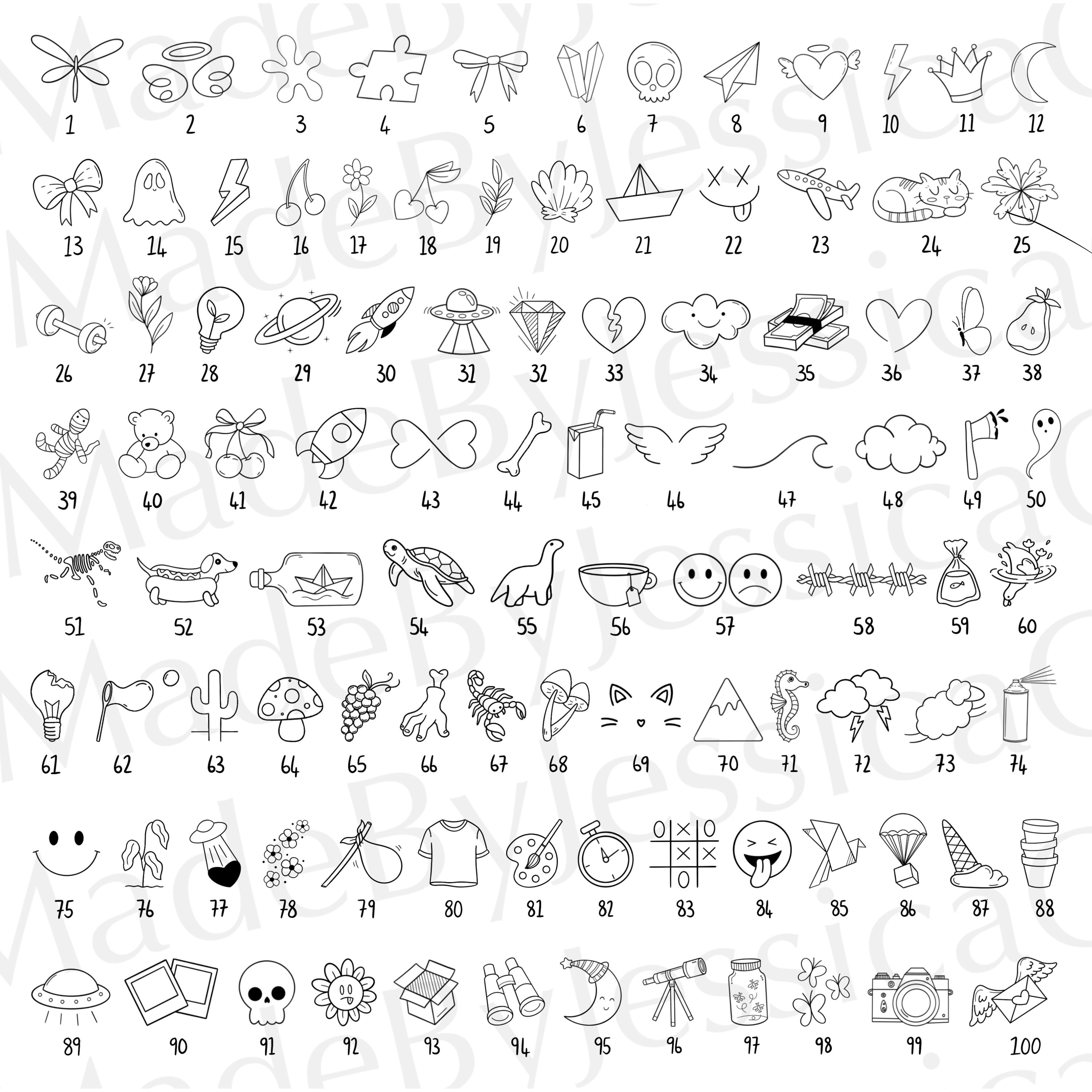 Procreate Tattoos | Doodles | Procreate Tattoo Brushset | Tattoo ...