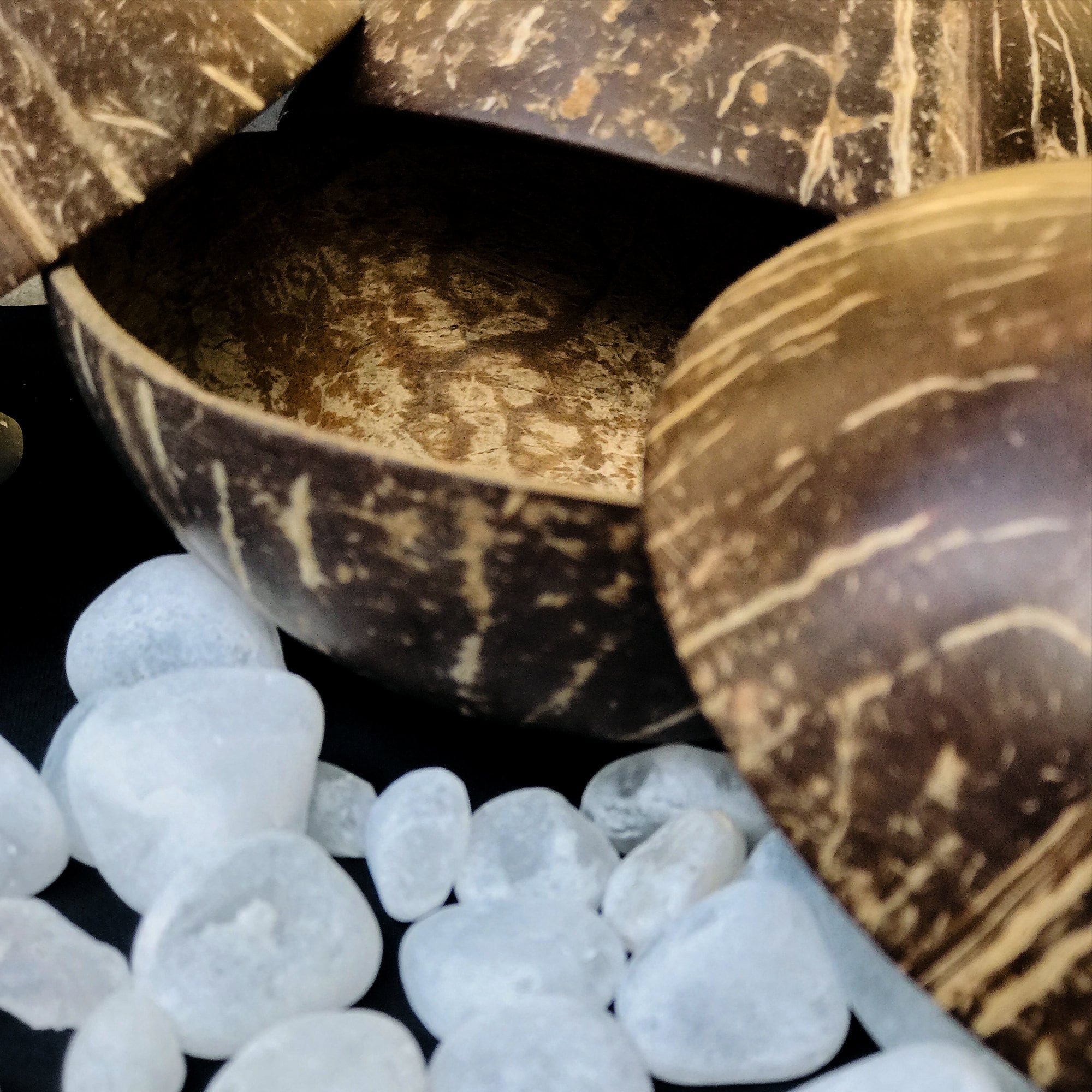 Coconut Shell Bowl, Smooth Finished, Handmade Coconut Bowl, Coconut ...