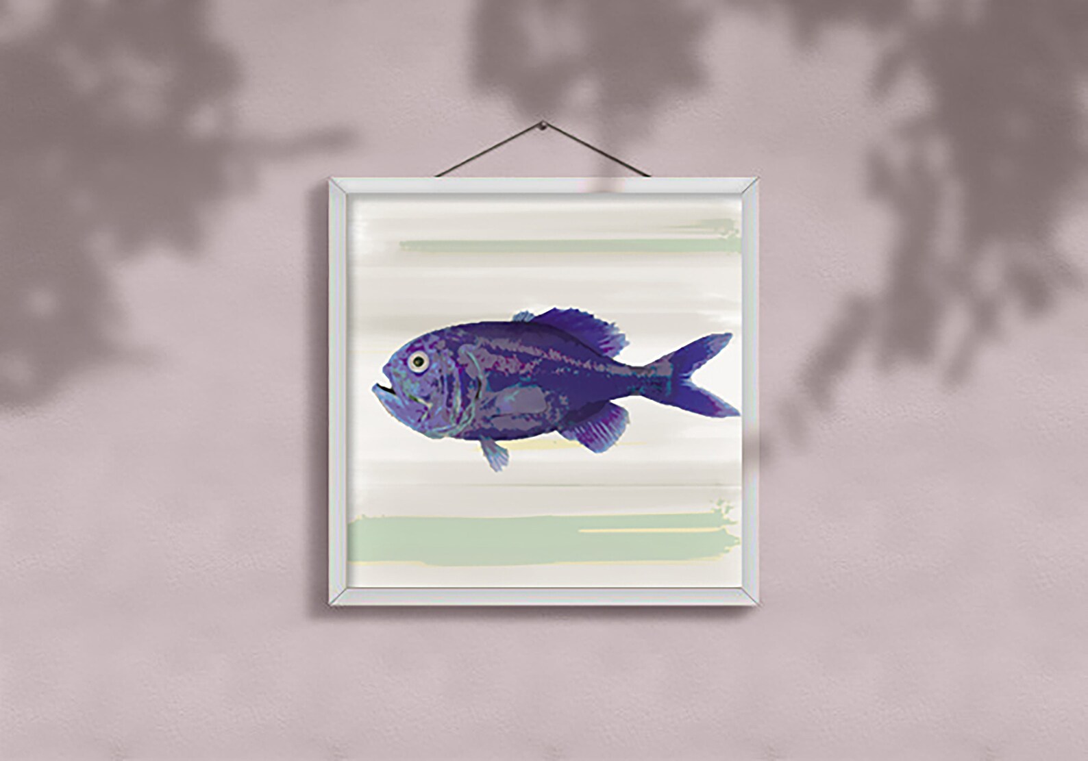 Colorful Fishes Pop Art Fish Art Modern Wall Art Gift - Etsy