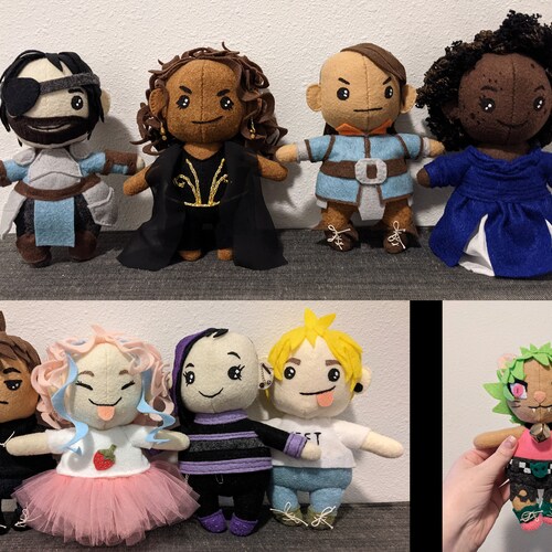 Custom Plush Commission Custom Crochet Doll Custom Doll From - Etsy