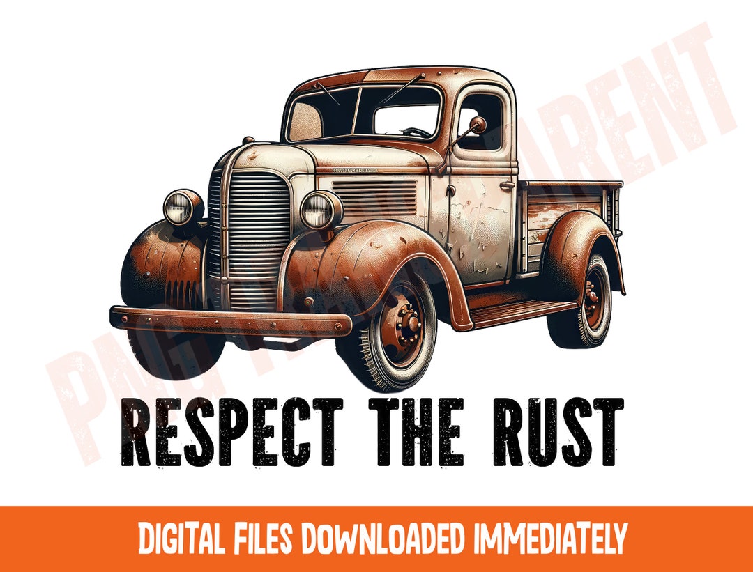 Respect the Rust Vintage Truck Png, Vintage Images, Old Car Png ...