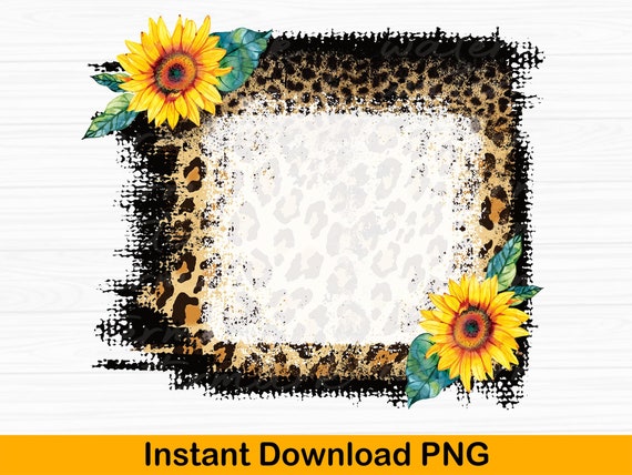 Distressed Leopard Png Cheetah Background With Bleach Affect | Etsy