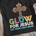 Glow for Jesus PNG: Faith Cross Christian Art (digital Download) - Etsy