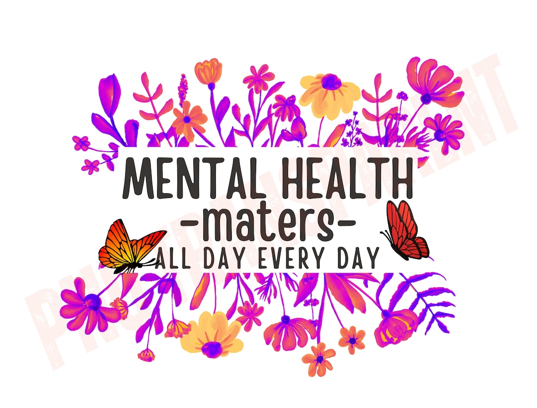 Mental Health Matters Png, Mental Health Awareness Png, Be Kind Png ...
