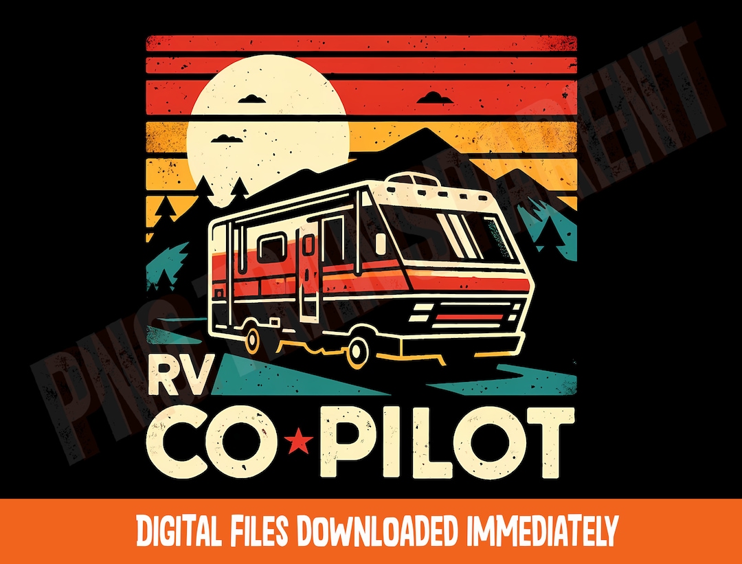 Vintage Motorhome Png, Travel Sublimation Design, Vacation Digital ...