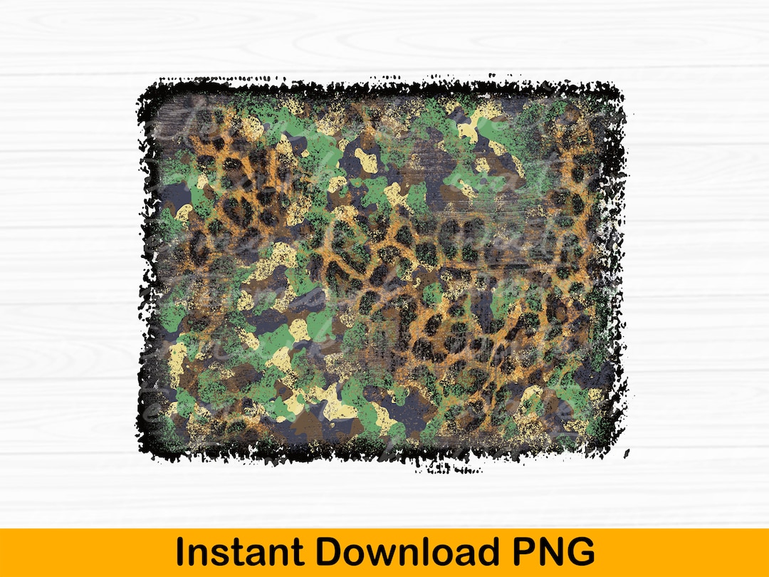 Leopard Camouflage Background PNG, Grunge Cheetah Backsplash Distressed ...