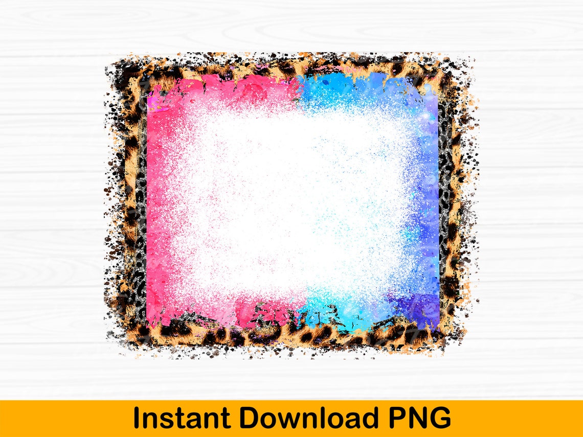 Distressed Leopard Background Png Cheetah Background With | Etsy