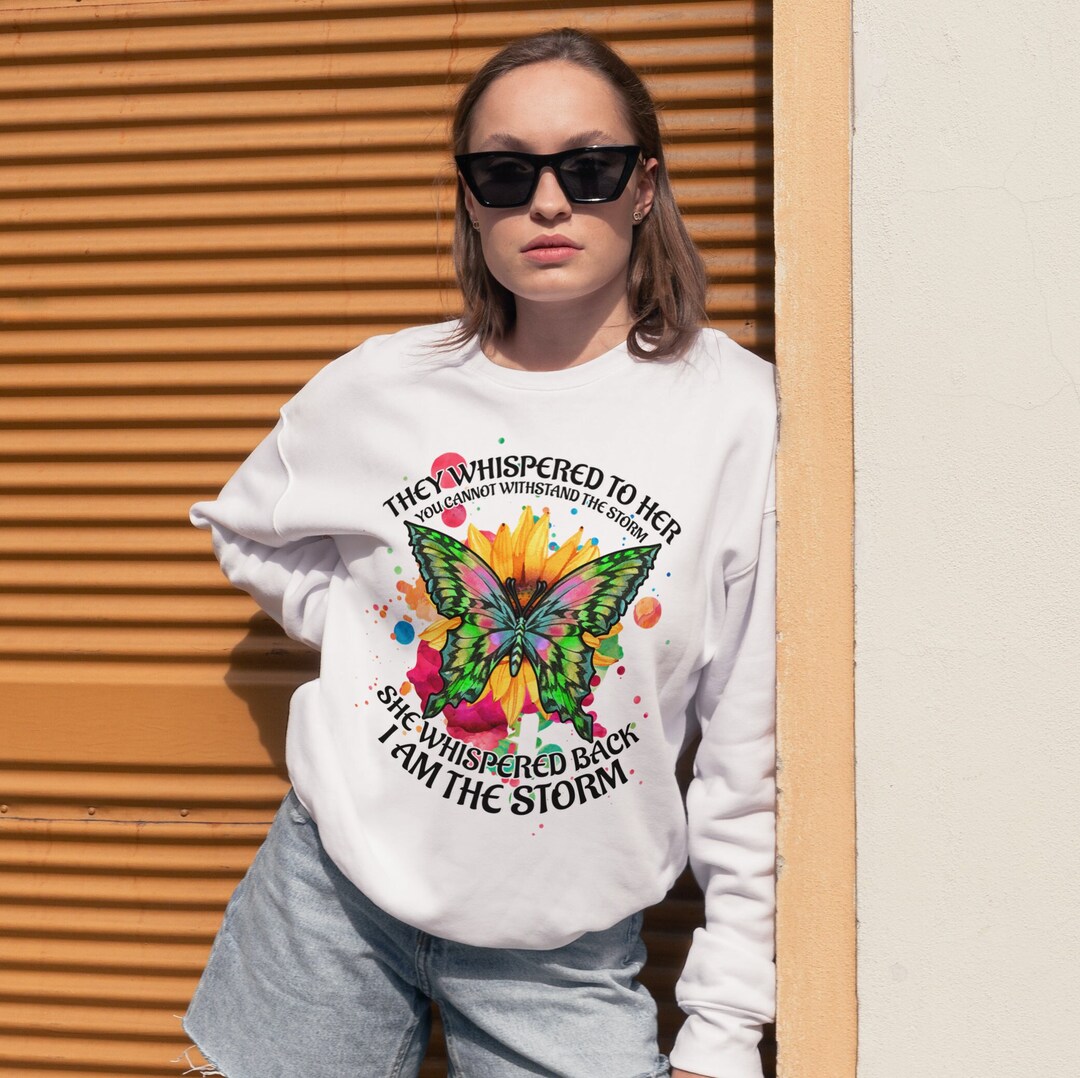 Butterfly Png Strong Woman Png They Whispered to Her You - Etsy