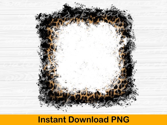 Leopard Background Png Distressed Leopard Background - Etsy