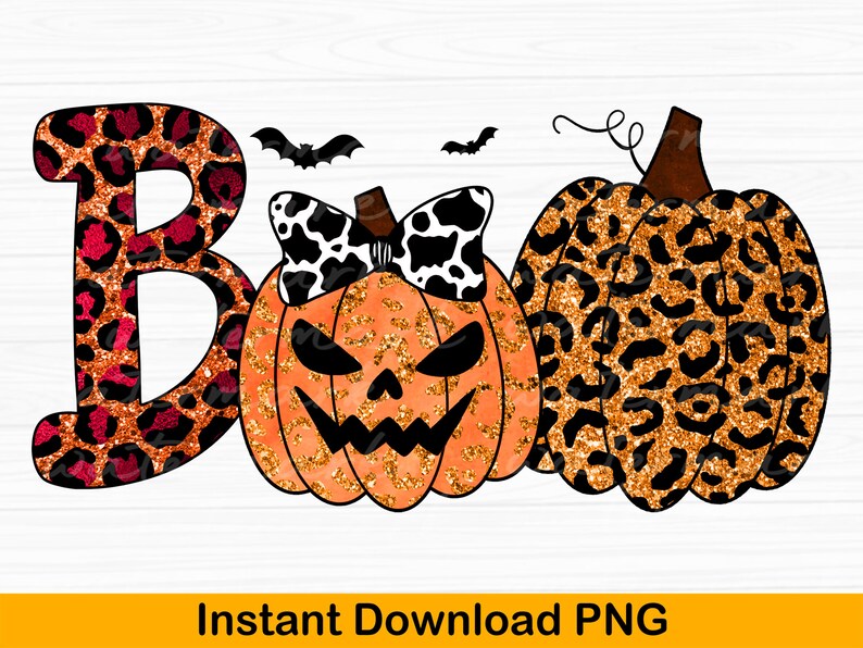 Boo Halloween Png Sublimation Design Digital Download, Halloween Png ...