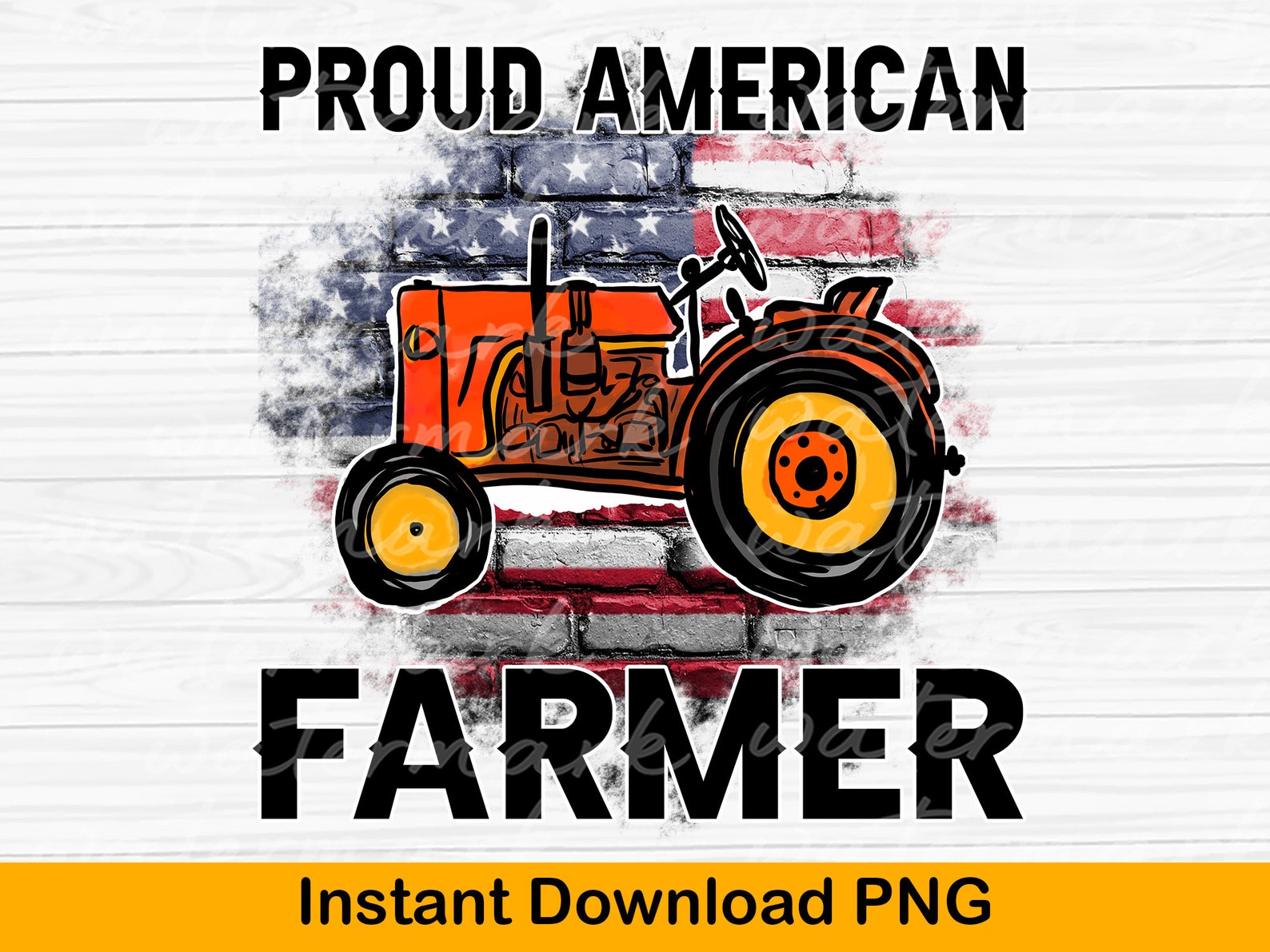 Proud Farmer Png Farming Png Tractor Sublimation Gift - Etsy