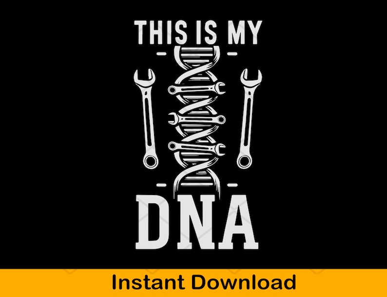 Mechanic DNA SVG: Funny Garage Toolbox Design (digital Download) - Etsy