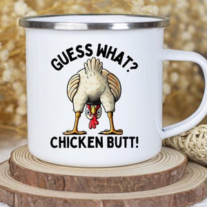 Funny Chicken Butt PNG: Humorous White Chicken Graphic - Etsy