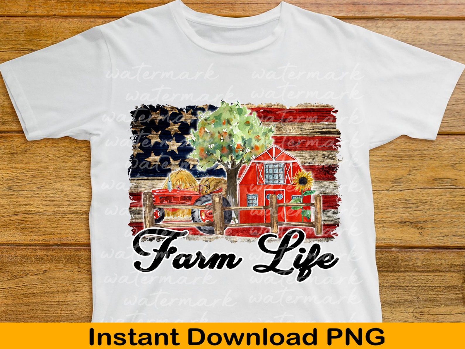Farm Life Png Tractor Png Western Farm Life Farmer American | Etsy
