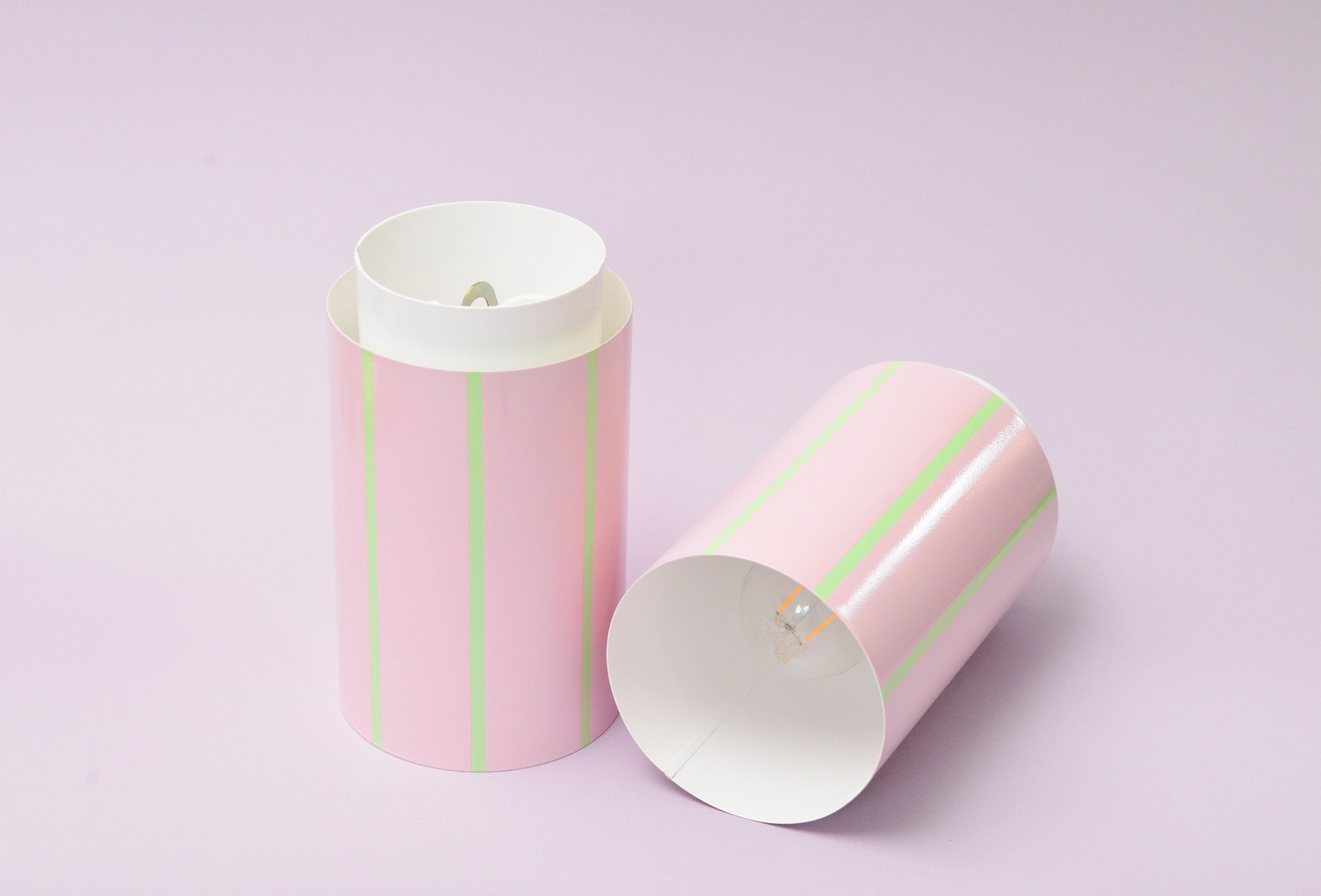 Pastel Pink Vintage Ceiling Lights - Etsy