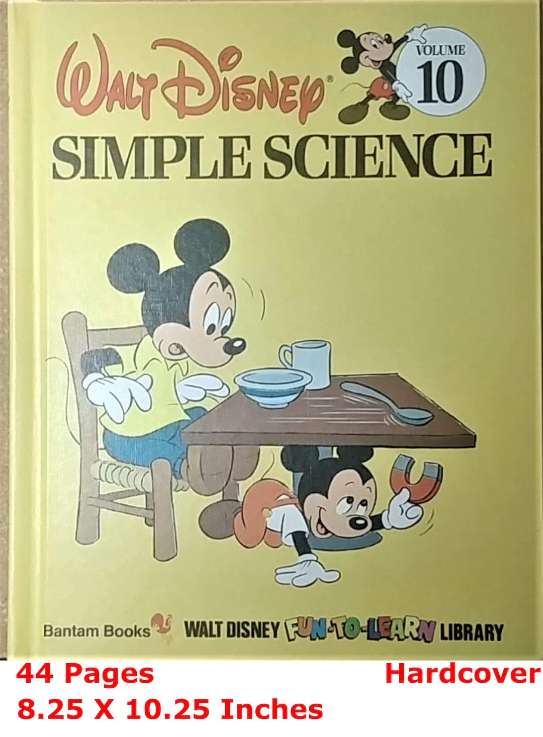 Kid Books: Simple Science (walt Disney Library, Volume 10) Fun-to-learn ...