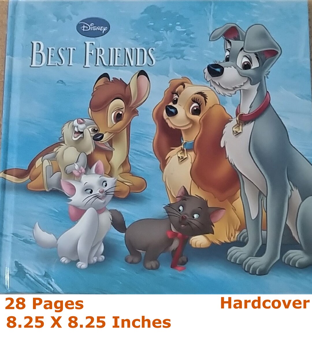 Kid Books: Best Friends-disney 2015 Hardcover Bendon Inc.new - Etsy