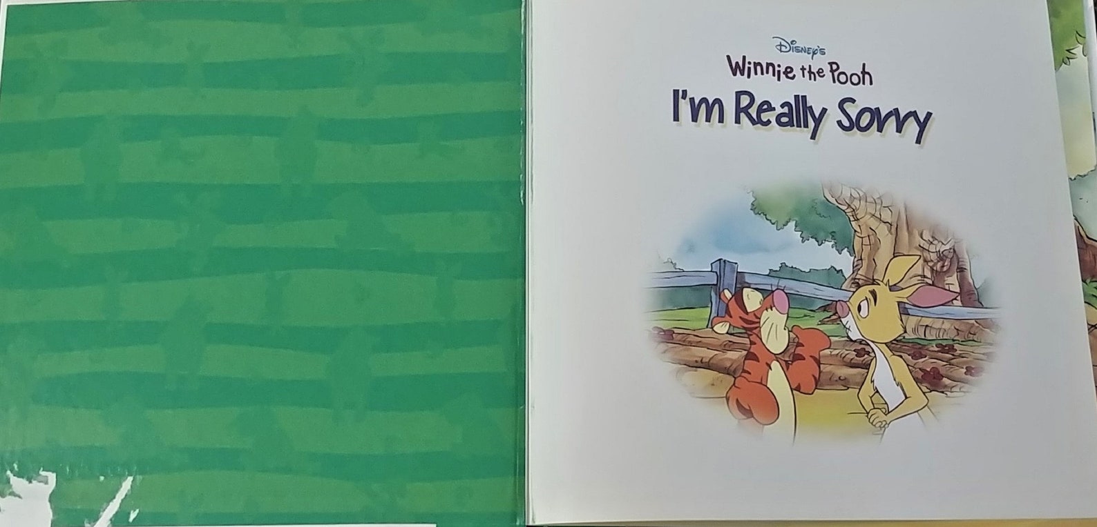 Kid Books: Winnie the Pooh - I'm Really Sorry (lessons From the Hundred ...