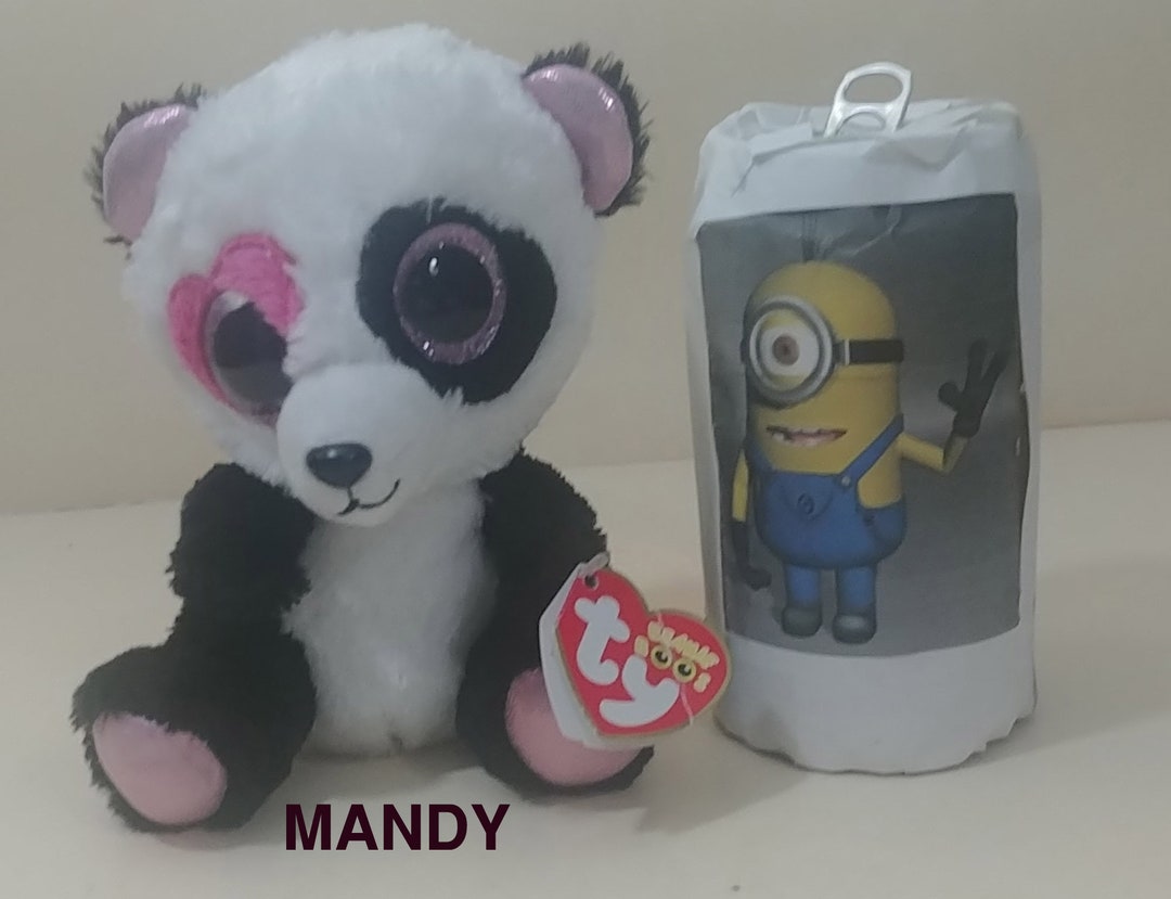 Ty Beanie Boos el 6 MANDY el Oso Panda de San Valentín - Etsy España