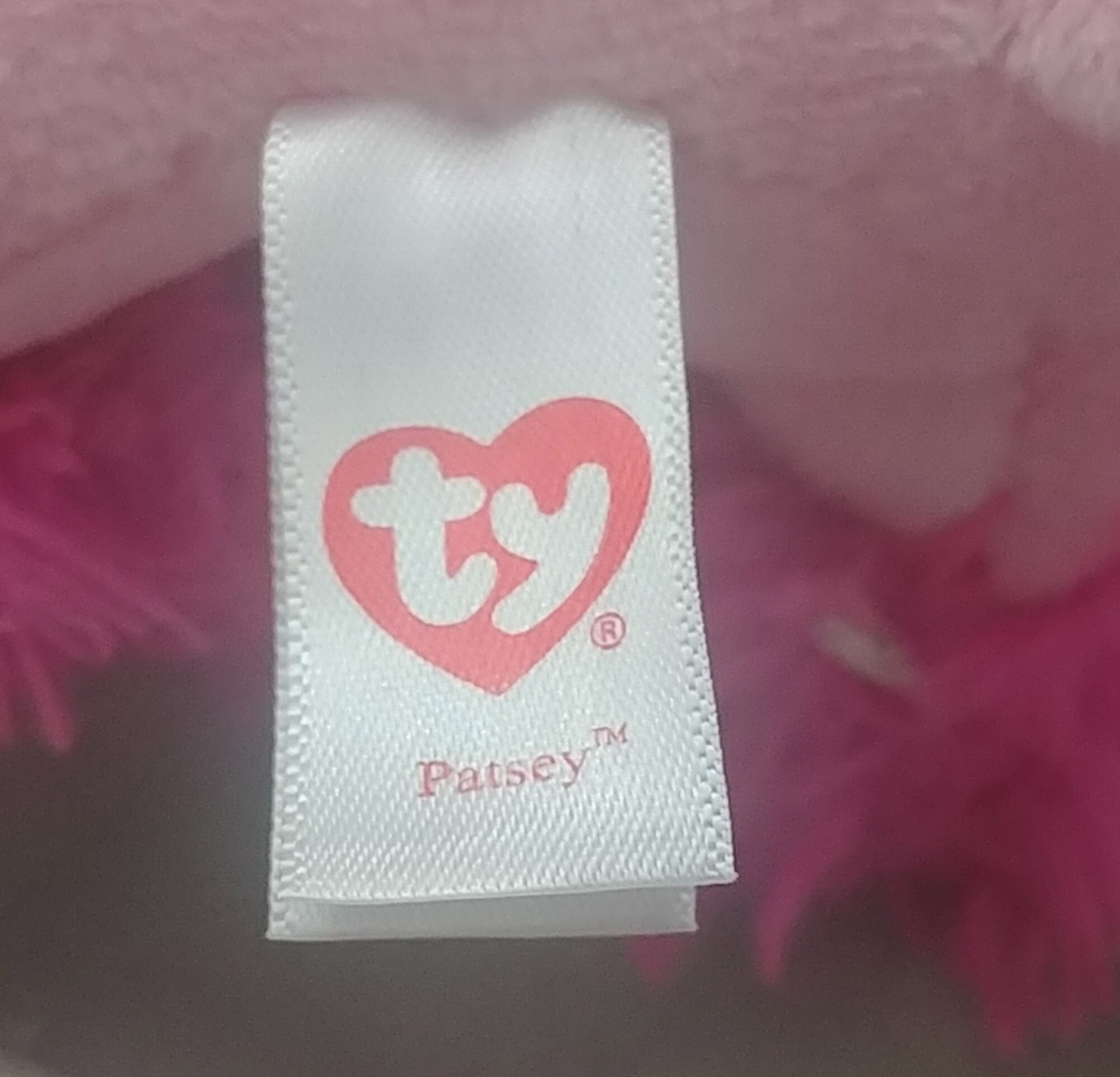 Ty Beanie Boos -the 2 POODLE Dogs PATSY and MANDY (the Pink and Blue ...