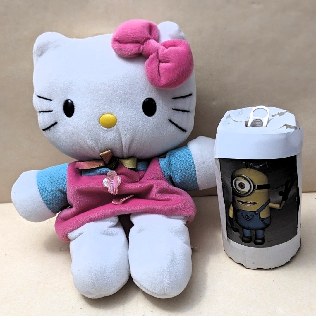 Plush Toys: 10 Hello Kitty Hand Puppet Dressing Pink and Blue, by ...