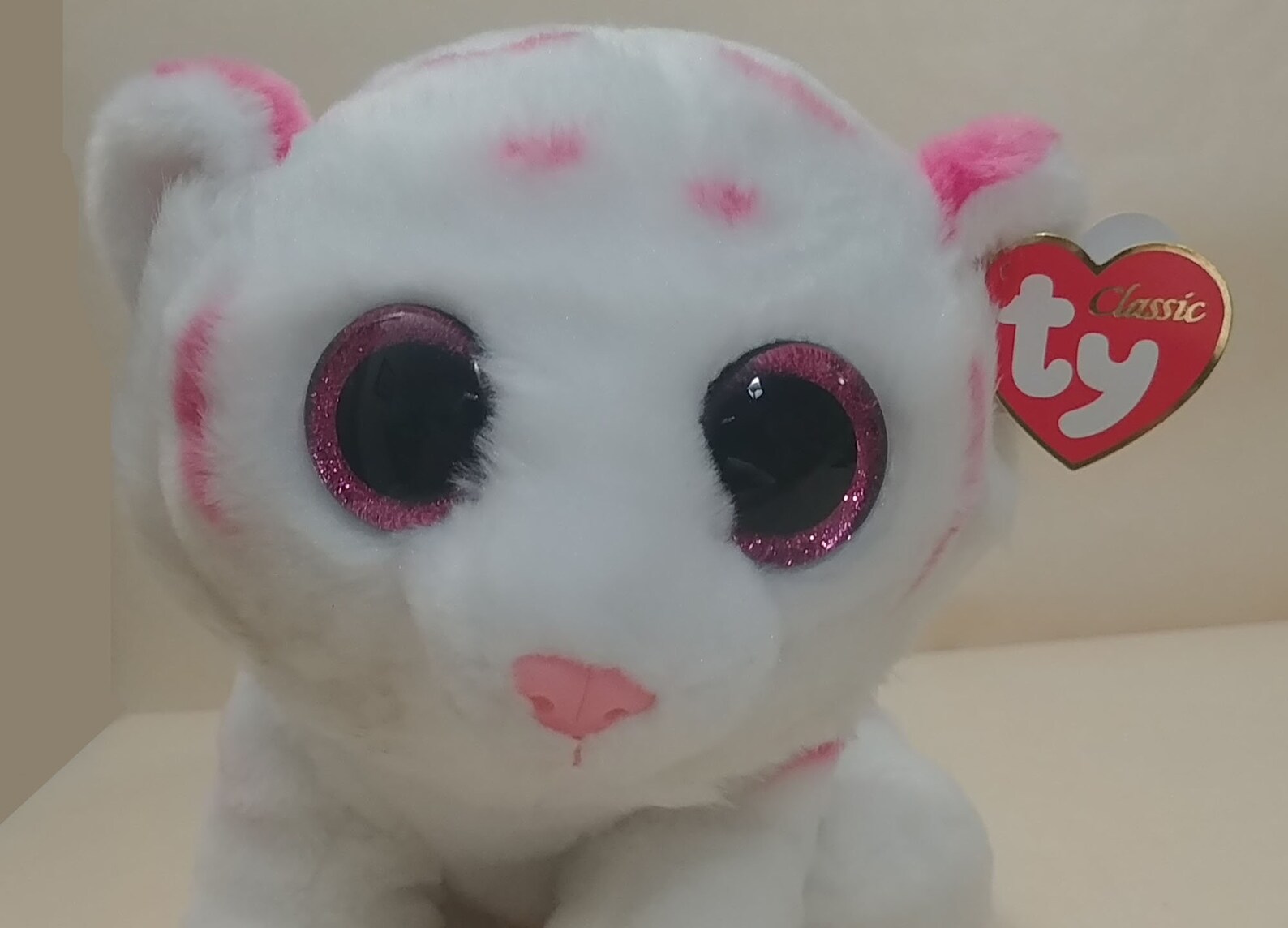 Ty Beanie Boos Tabor the 10 Bengal Tiger Plush Pink - Etsy