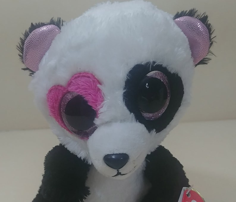 Ty Beanie Boos el 6 MANDY el Oso Panda de San Valentín / NUEVO con ...