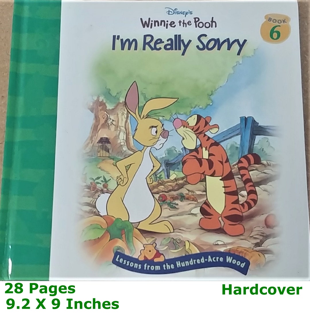 Kid Books: Winnie the Pooh - I'm Really Sorry (lessons From the Hundred ...