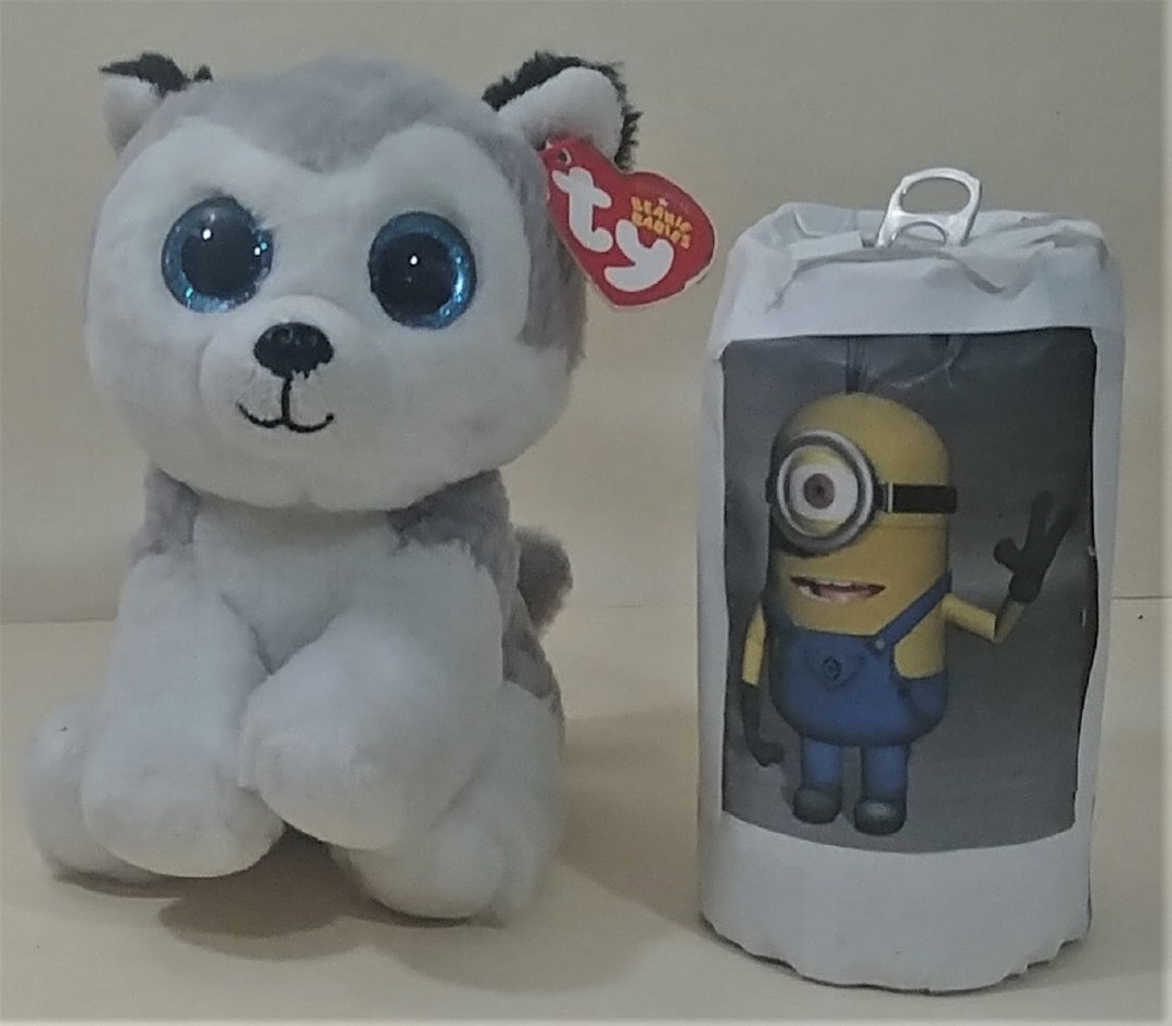 TY Beanie Boos :buff Dog Husky Plush Stuffed Animal 6" / W Swing Tag ...