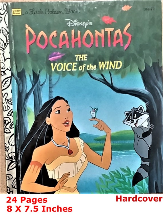 Disney's POCAHONTAS-A Little Golden Book / the Voice of - Etsy