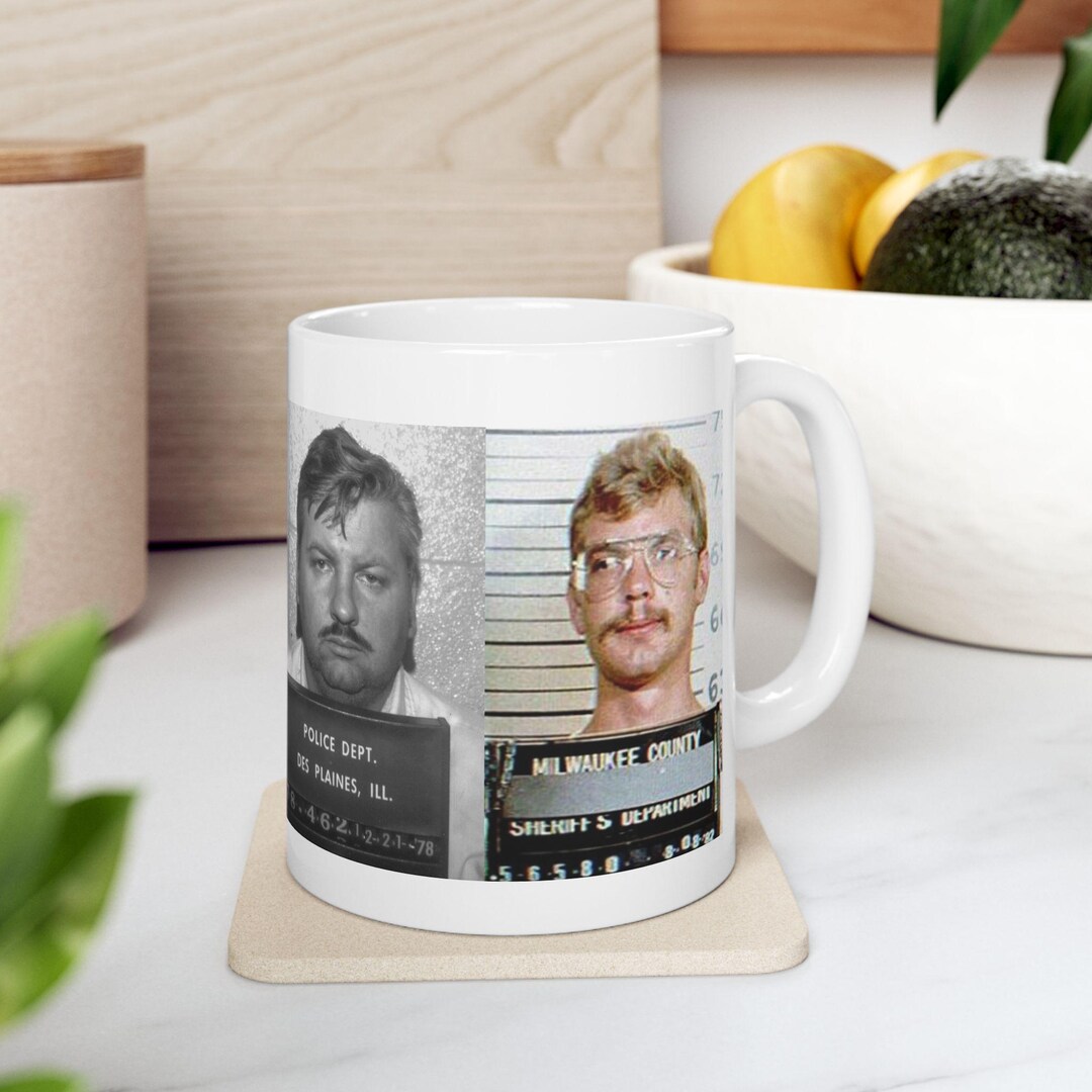 Serial Killer Mug Featuring Bundy, Dahmer, Gacy & Kemper – True Crime ...