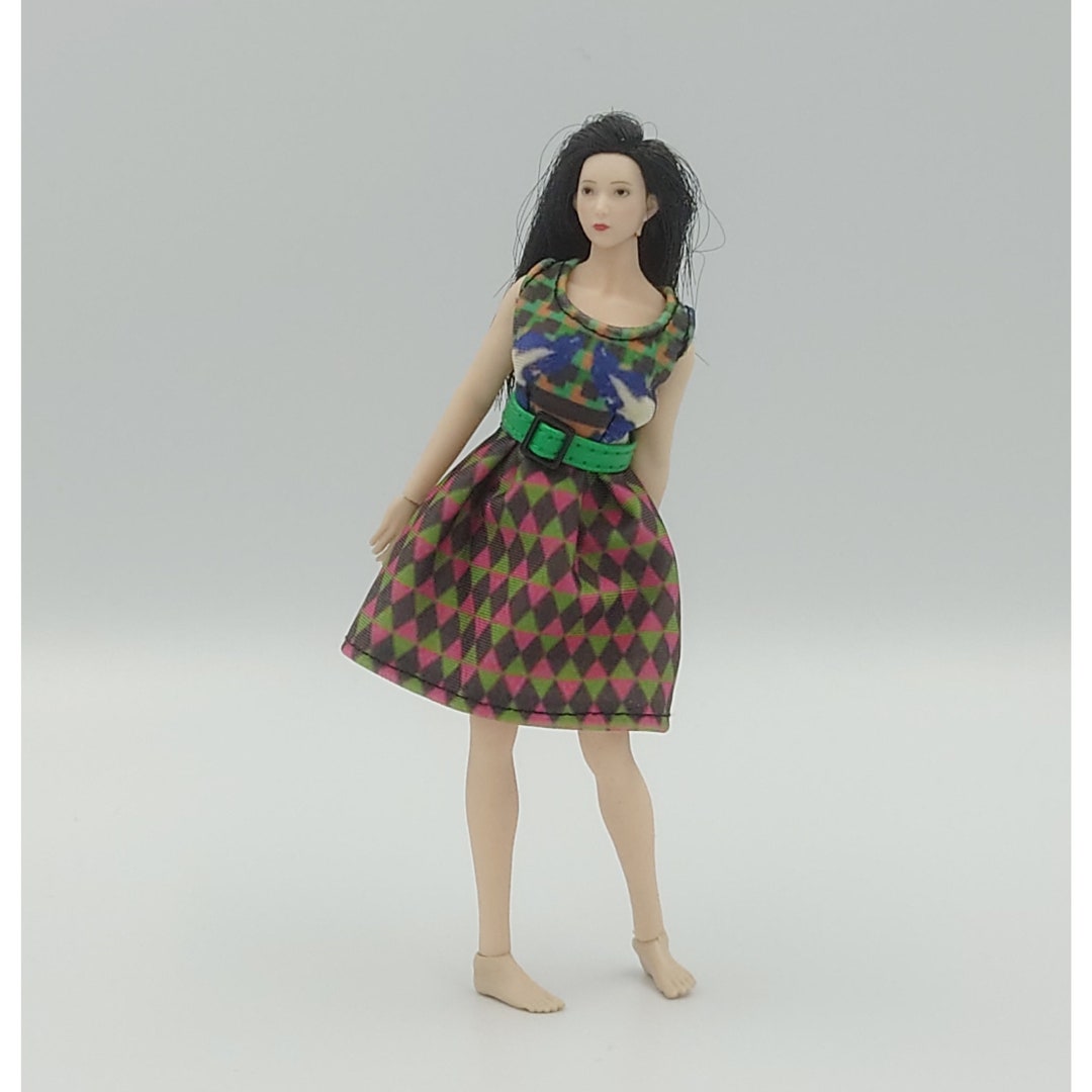 1/12 1:12 Dress for 6 Tbleague PHICEN Female Body 1/12 Phicen Clothes 1 ...