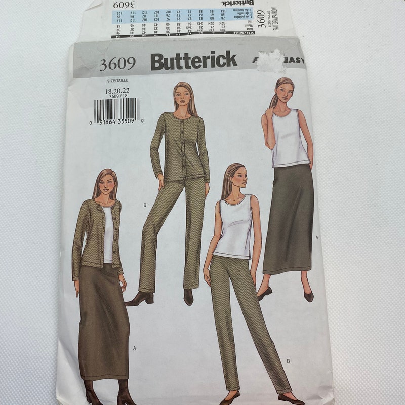 Butterick 3609 - Etsy
