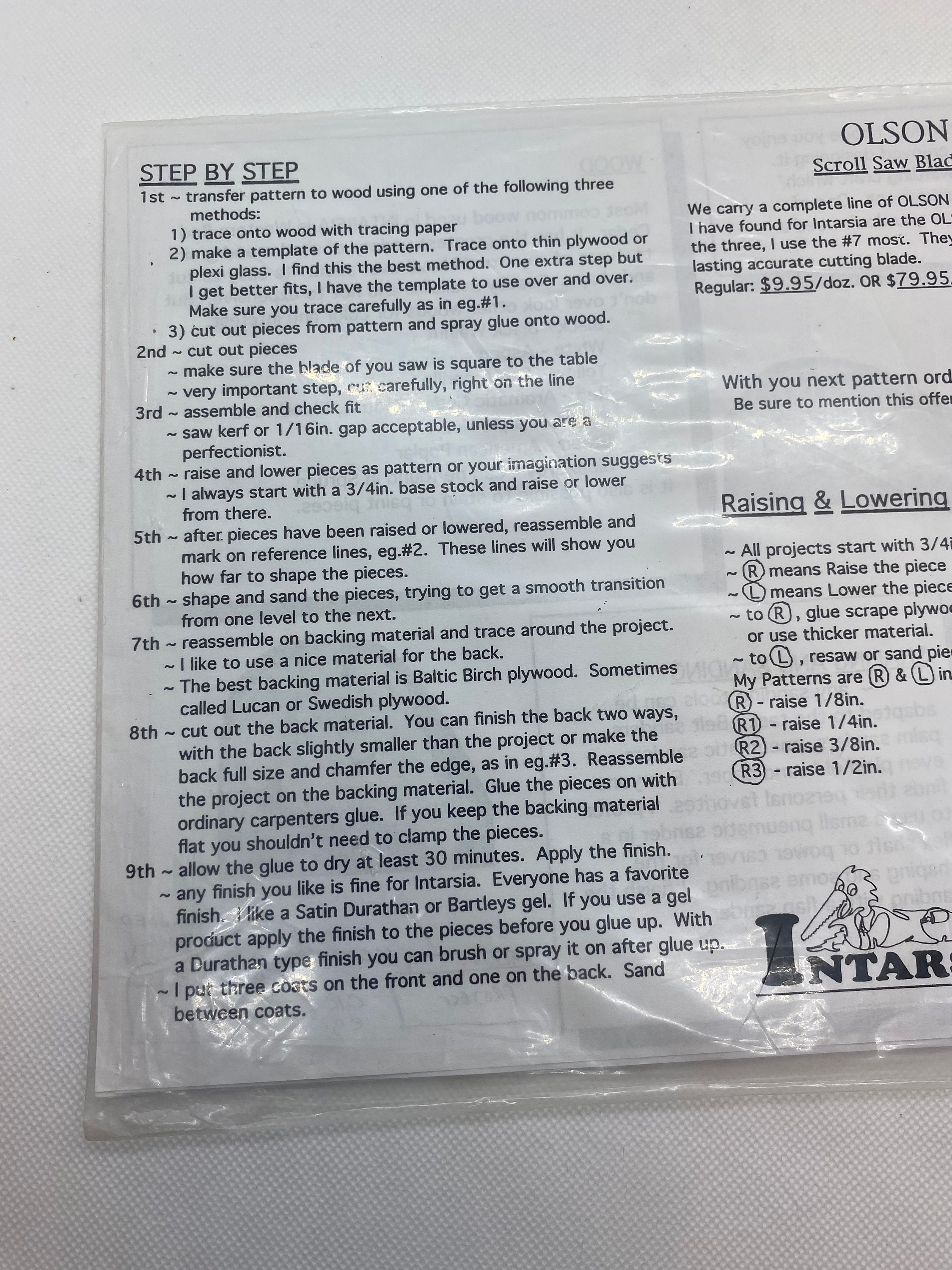 Intarsia Woodworking Pattern Ram Head - Etsy