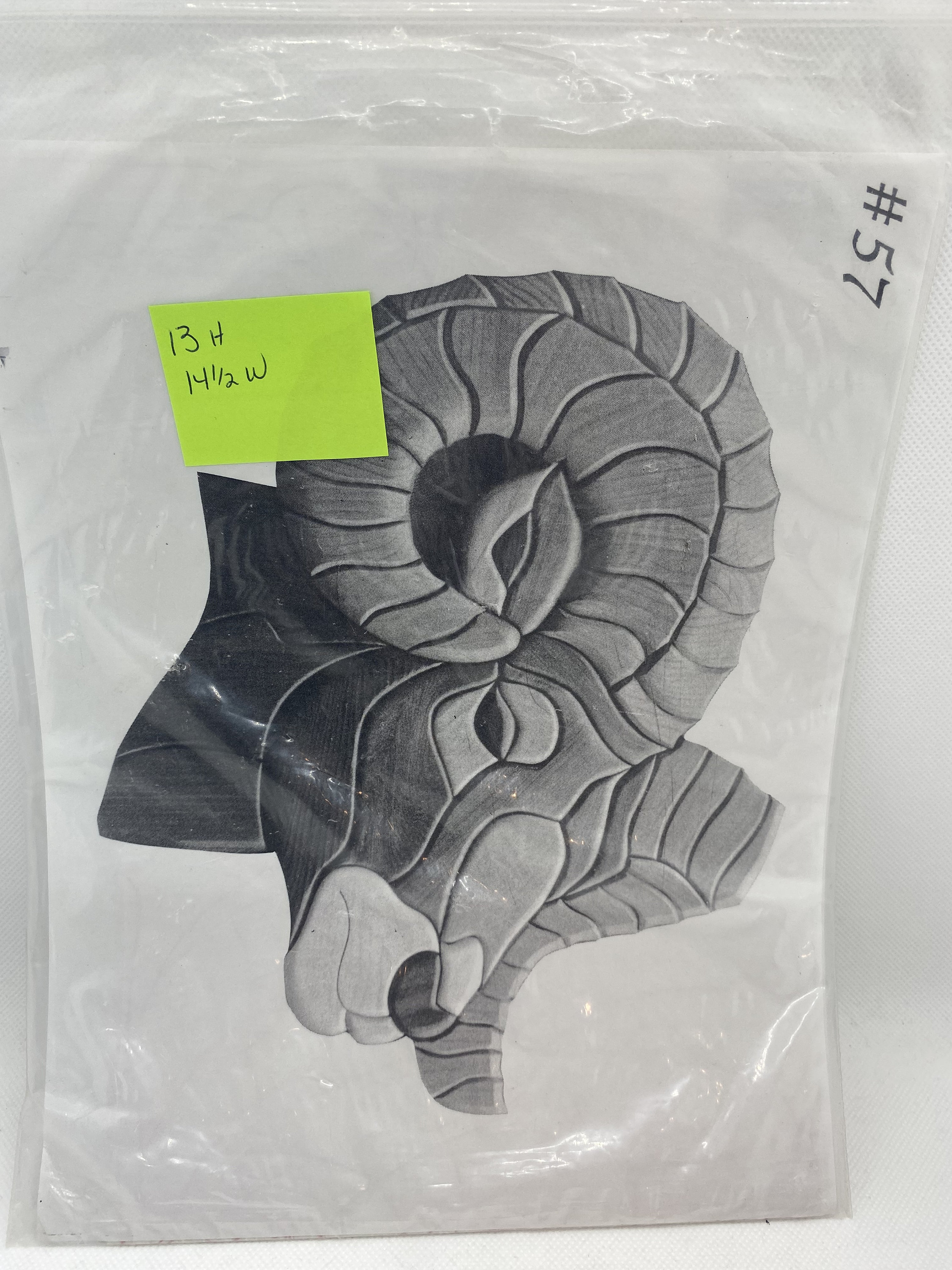 Intarsia Woodworking Pattern Ram Head - Etsy