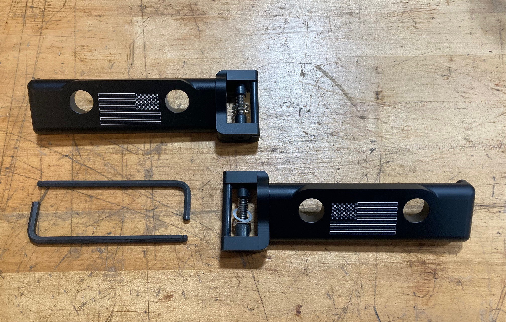 2007-present Jeep JK JL Gladiator Door Hinge Foot Rests Foot Pegs ...
