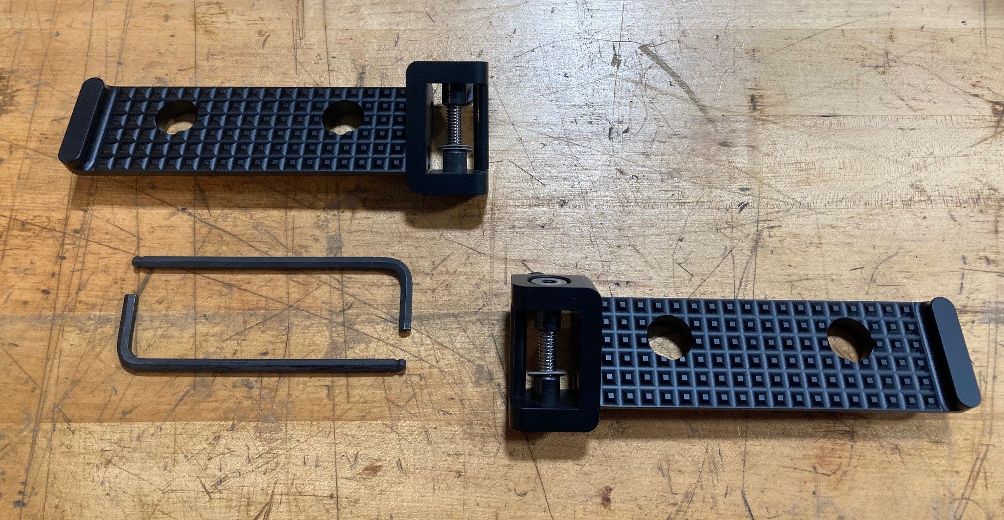 2007-present Jeep JK JL Gladiator Door Hinge Foot Rests Foot Pegs ...