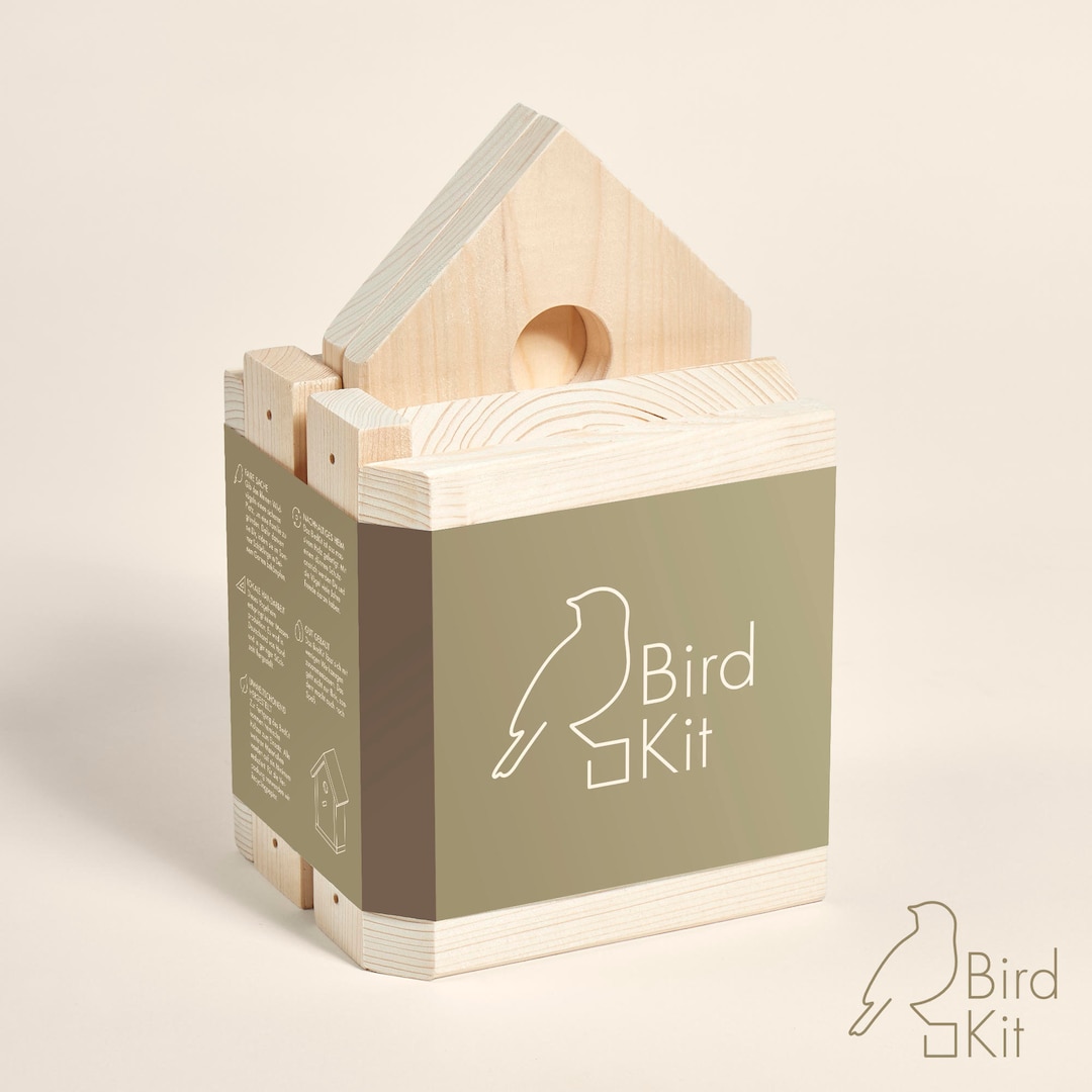 Birdkit Birdhouse Sustainable Nesting Box Locally Made Birdhouse Kit - Etsy