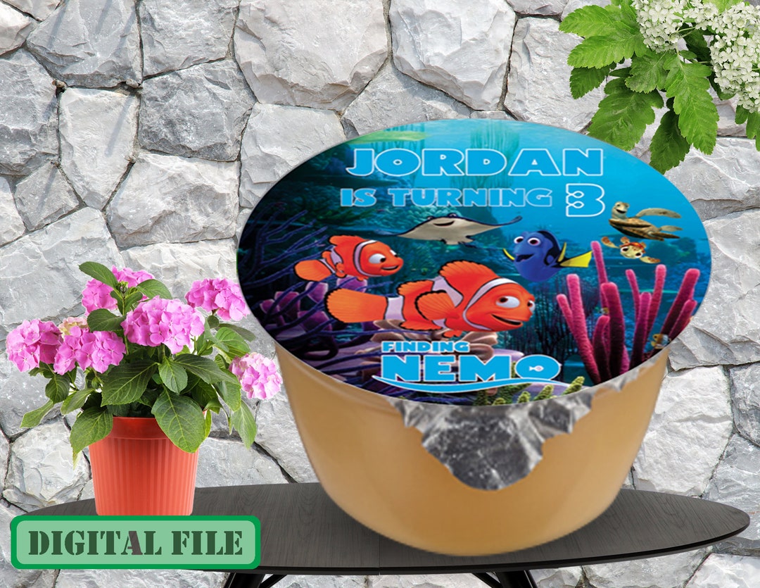 Finding Nemo Apple Sauce Label, Finding Nemo Birthday Party Favors ...