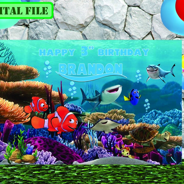 Finding Nemo Party - Etsy