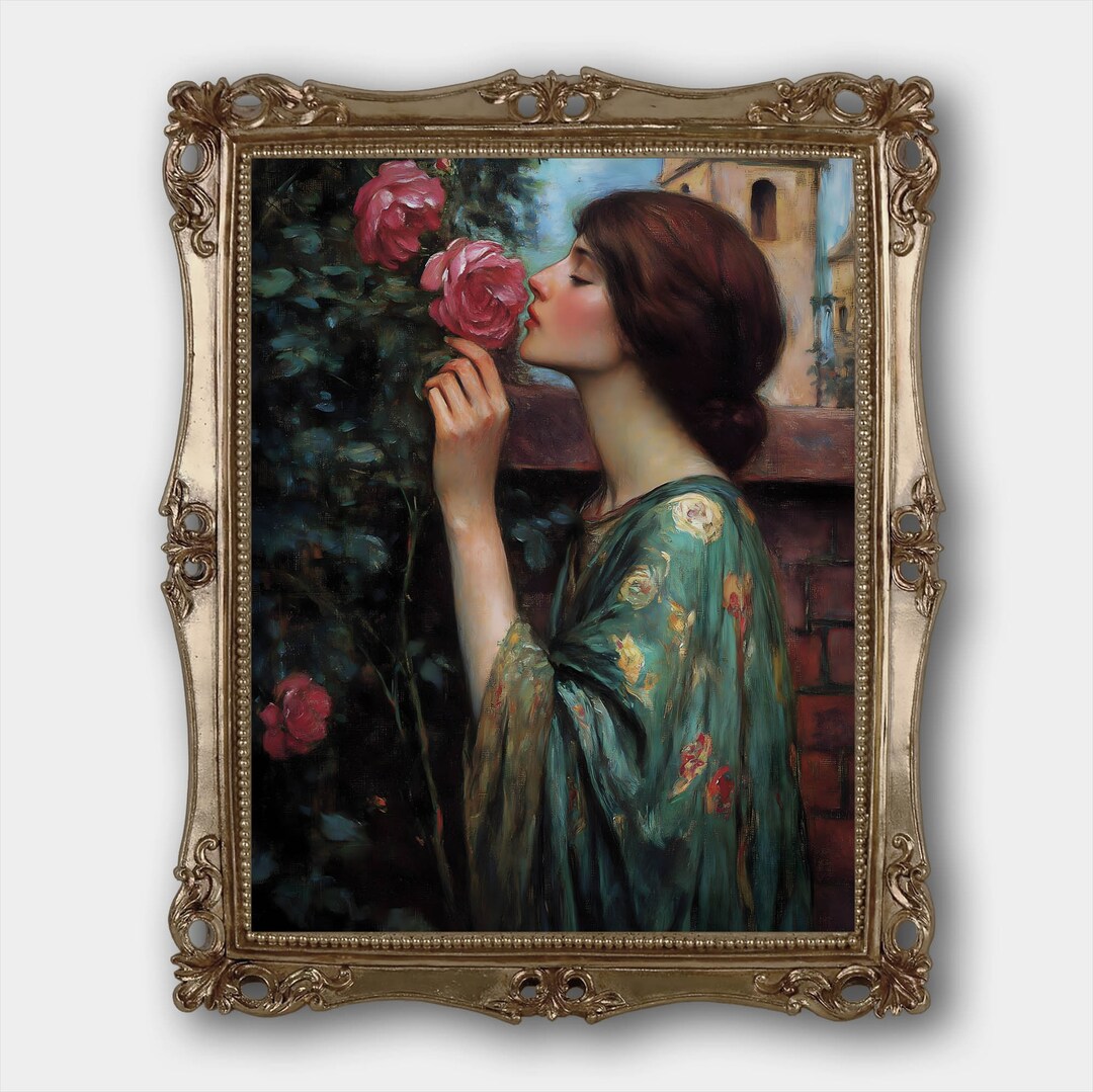 Pre Raphaelite Gothic Digital Download Print Original Moody Victorian ...