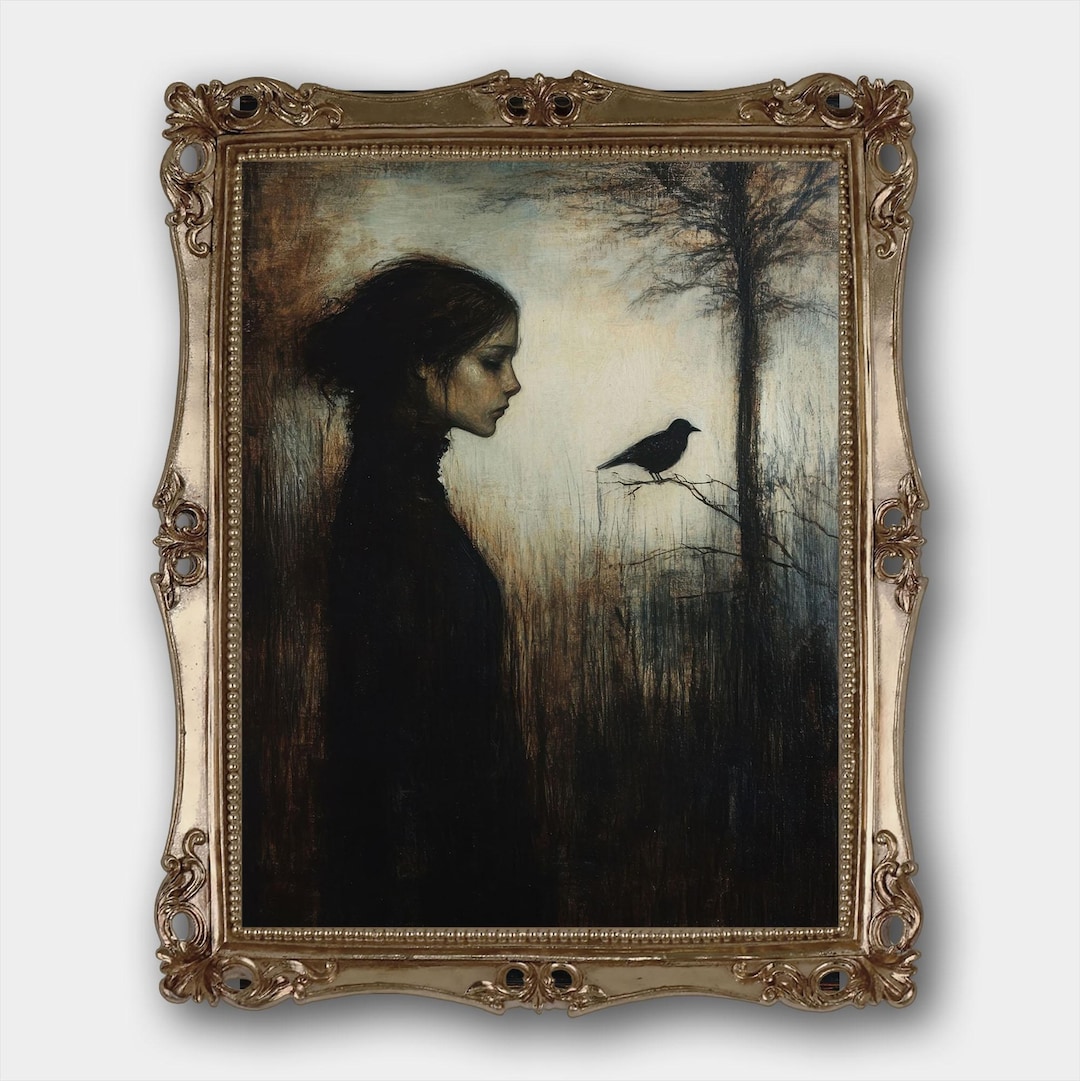 Gothic Victorian Digital Download Print Original Soft Goth Fine Art ...