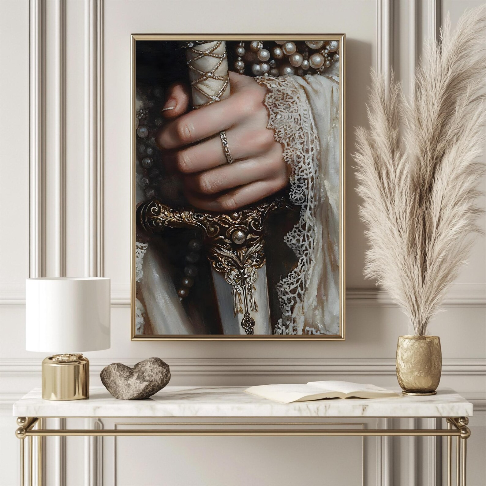 The Sword Digital Download Print Moody Victorian Painting Fine Art ...