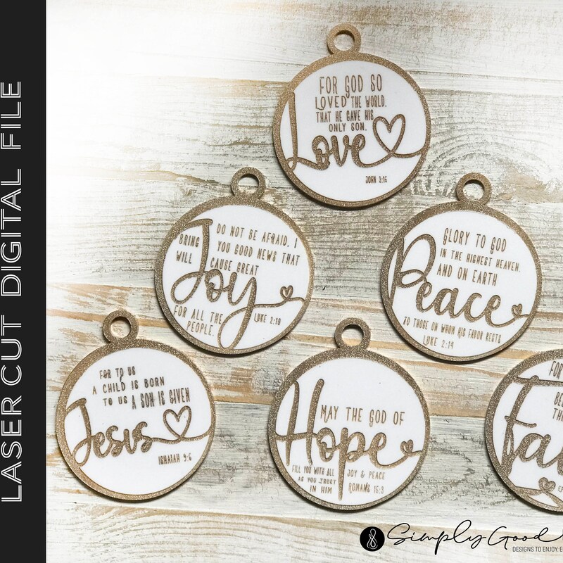 Advent Ornaments - Etsy