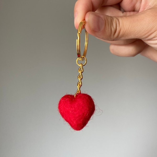 Felt Keychain - Etsy